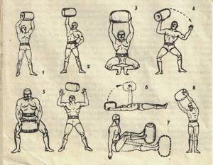 Strength records. Alexander Zass (Iron Samson). Masutasu Oyama. Russian ...